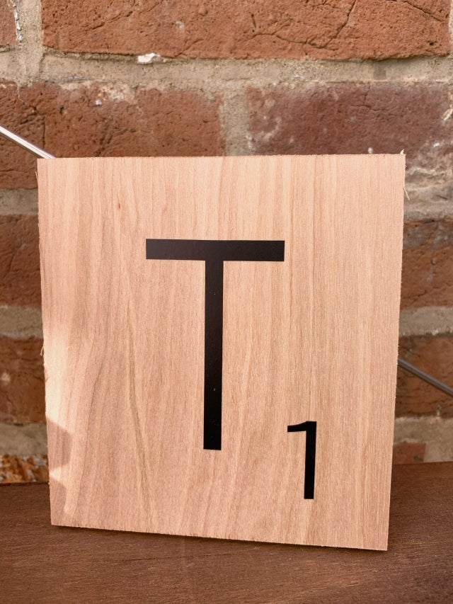 T Scrabble Tiles